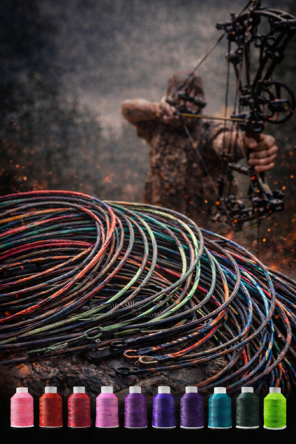 Badass Archery Custom Compound Bow String & Cable Set | Premium String ...