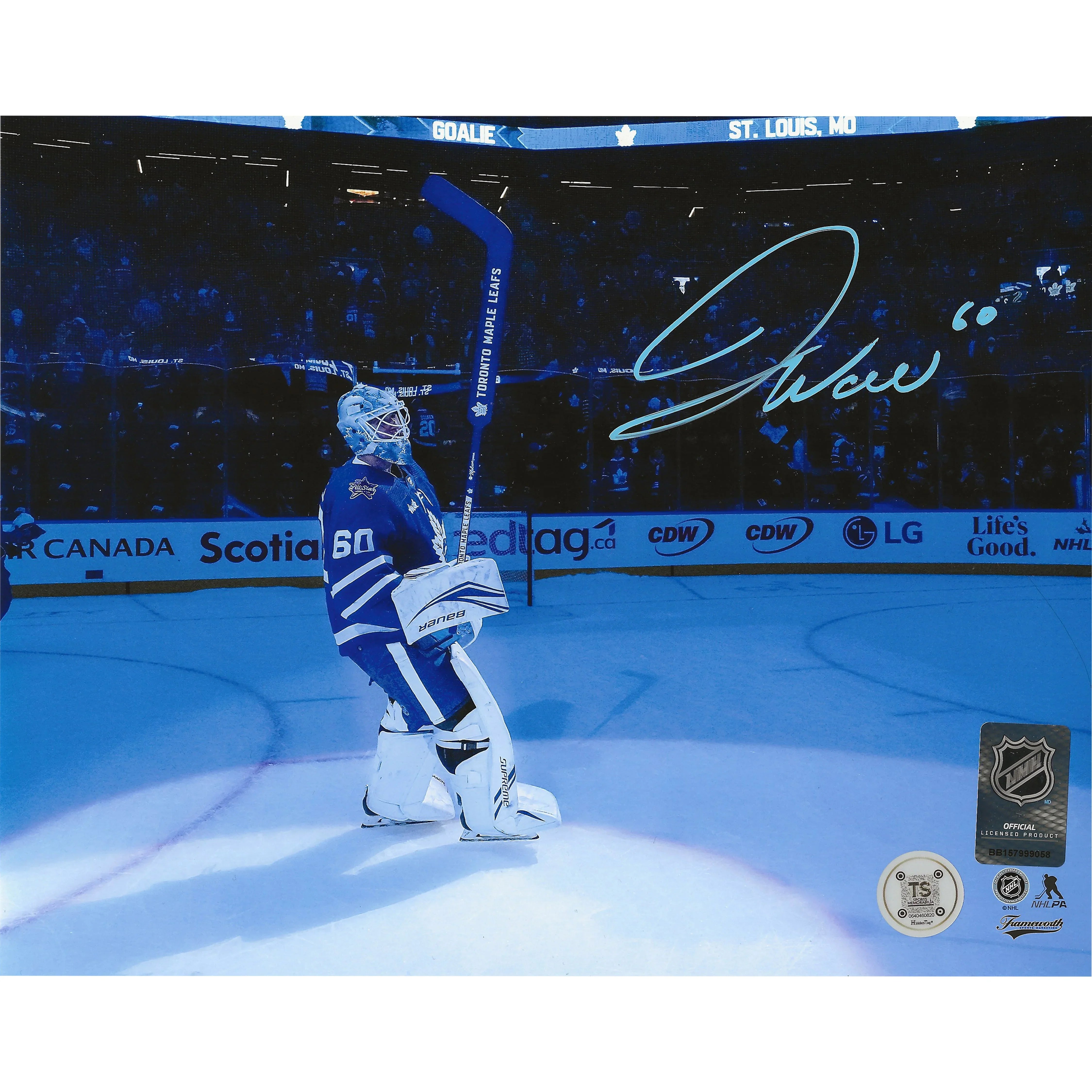 Joseph Woll Autographed Toronto Maple Leafs Star of the Game 8x10 Photo ...