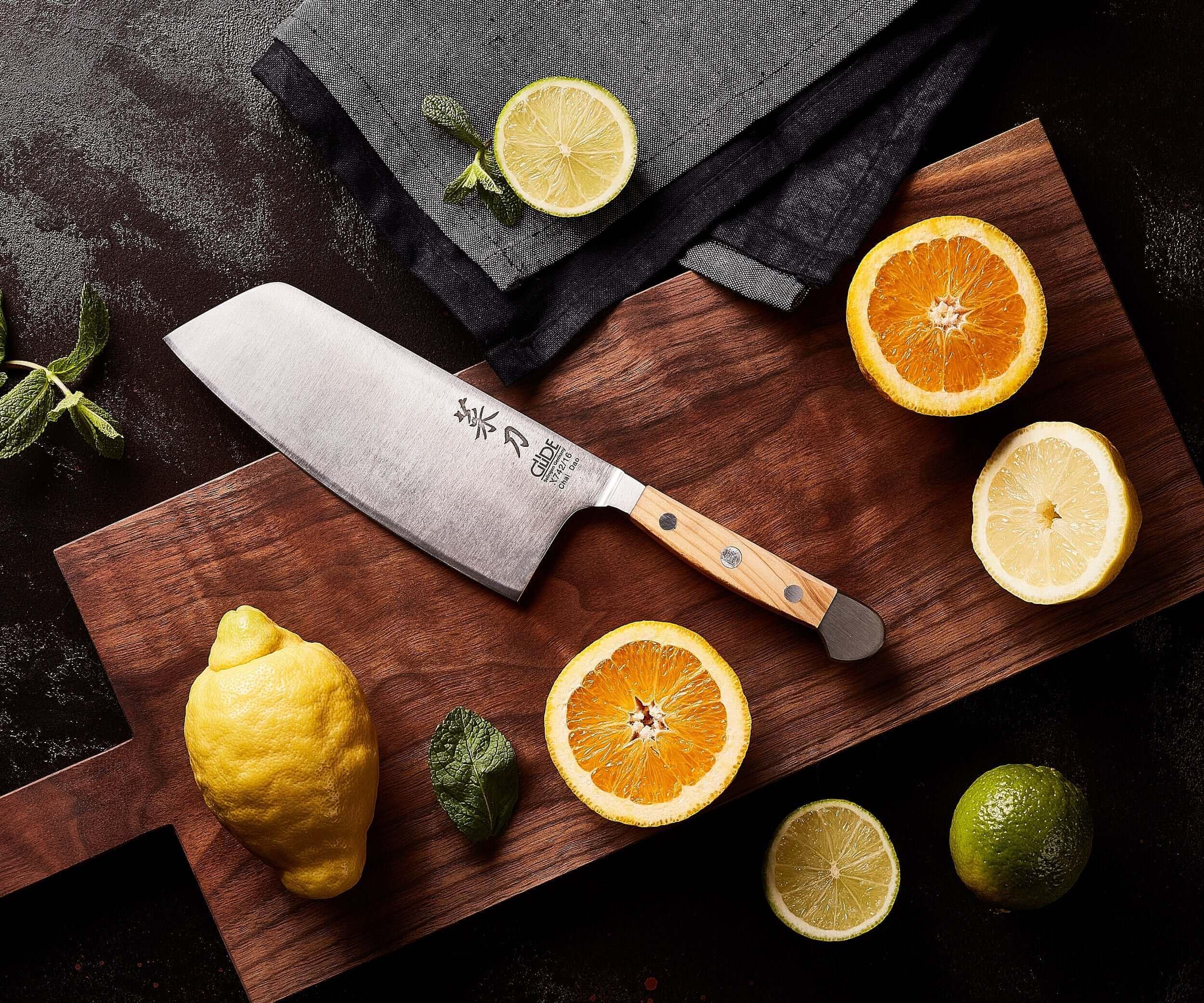 ALPHA OLIVE | Chai Dao Chinese Chef Knife 6 1/2" Blade | Forged Steel ...