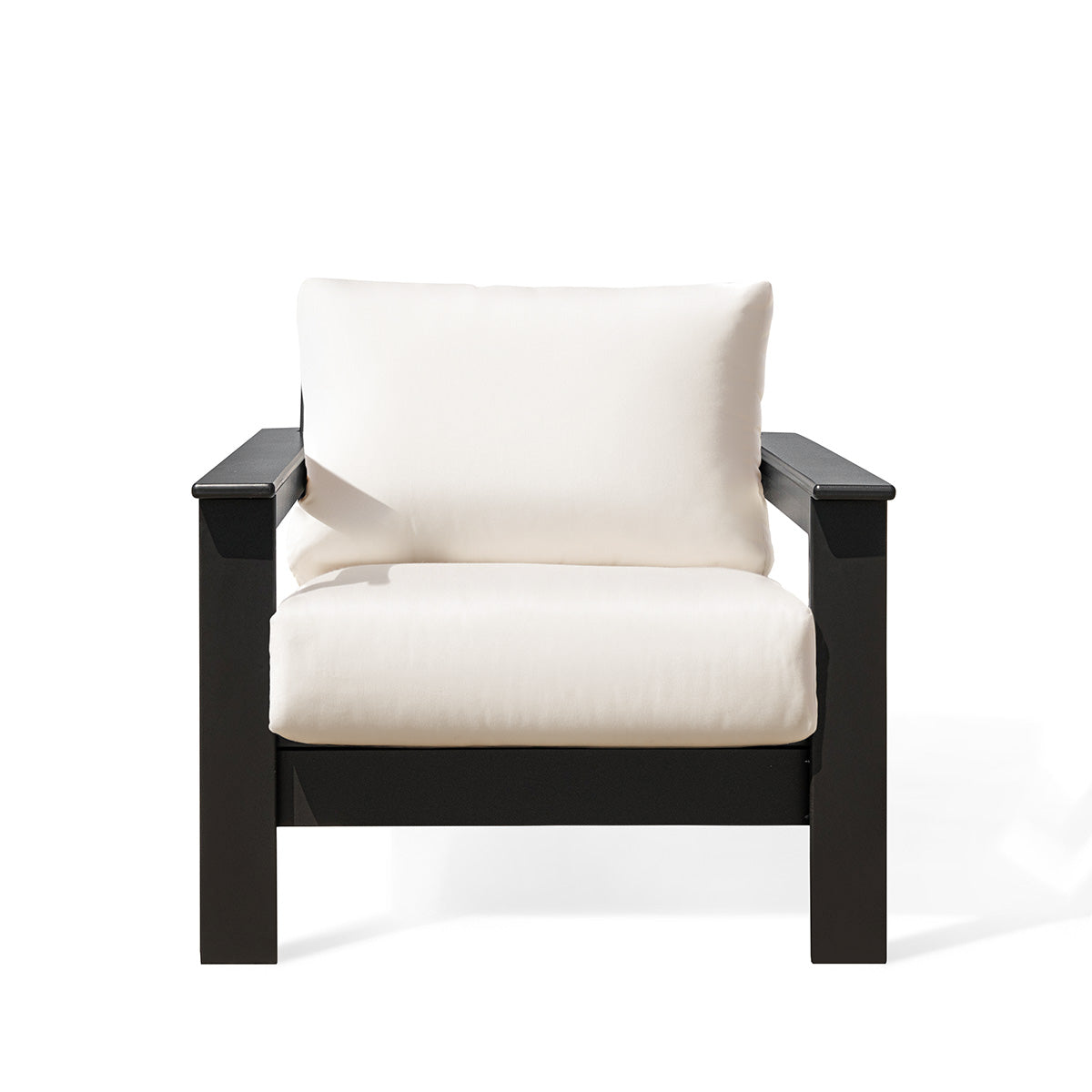 Hickory Polymer Outdoor Club Chair with Sunbrella® Cushions – Leapfrog ...