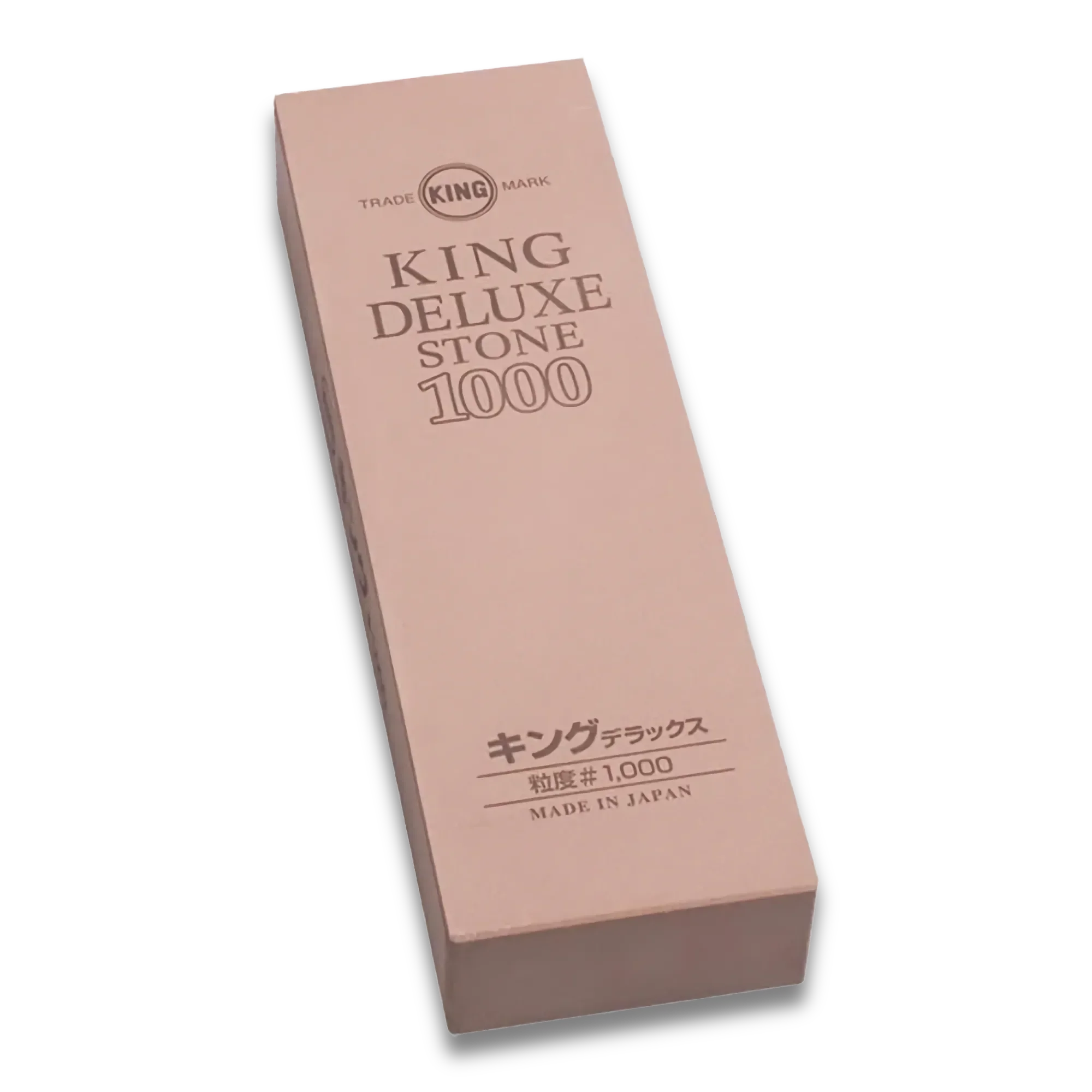 King Deluxe 1000 Grit Sharpening Stone – Medium Grit Whetstone – Made ...