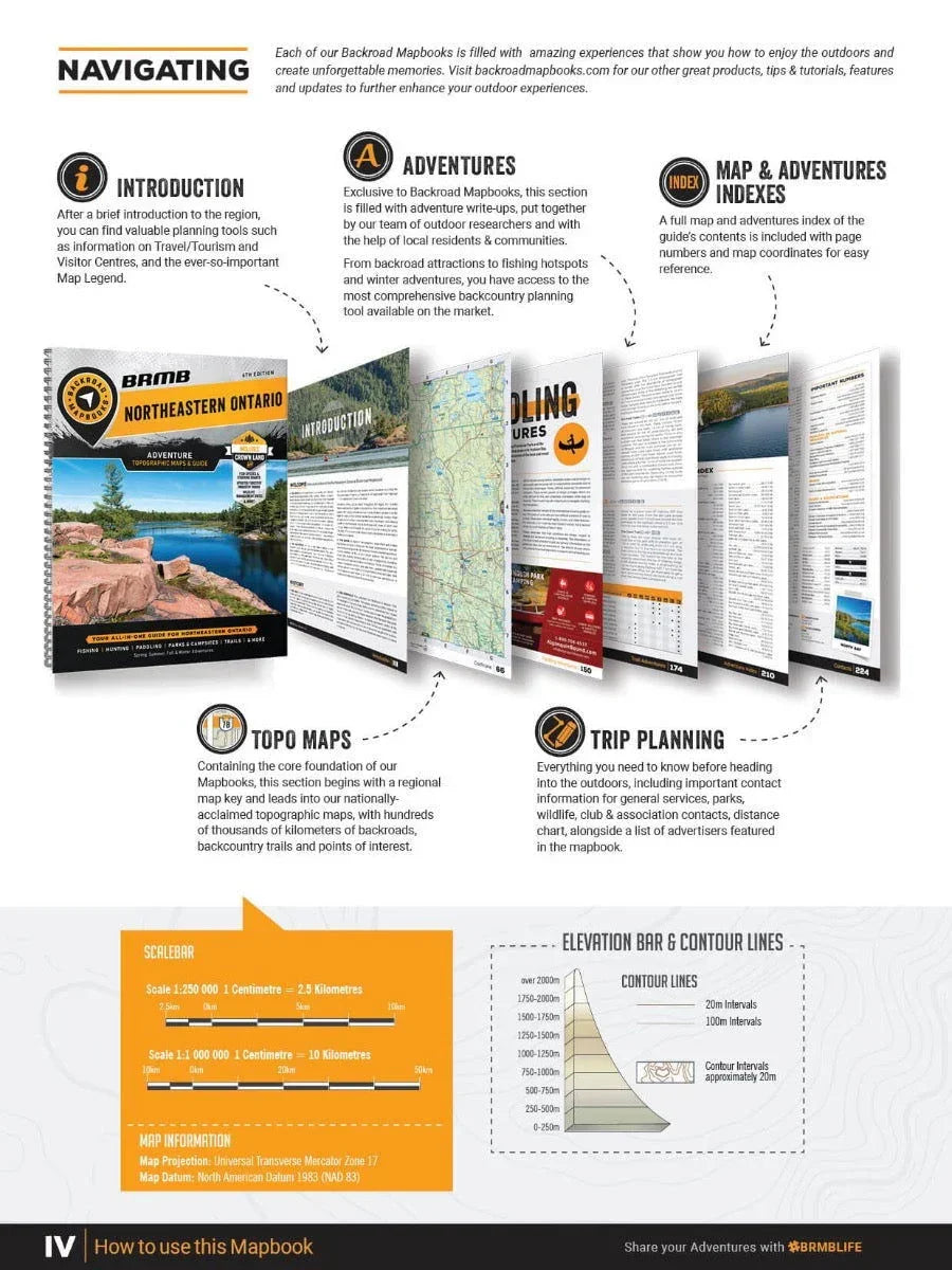 Backroad Maps Northeastern Ontario Backroad Mapbook | Leapfrog Outdoor
