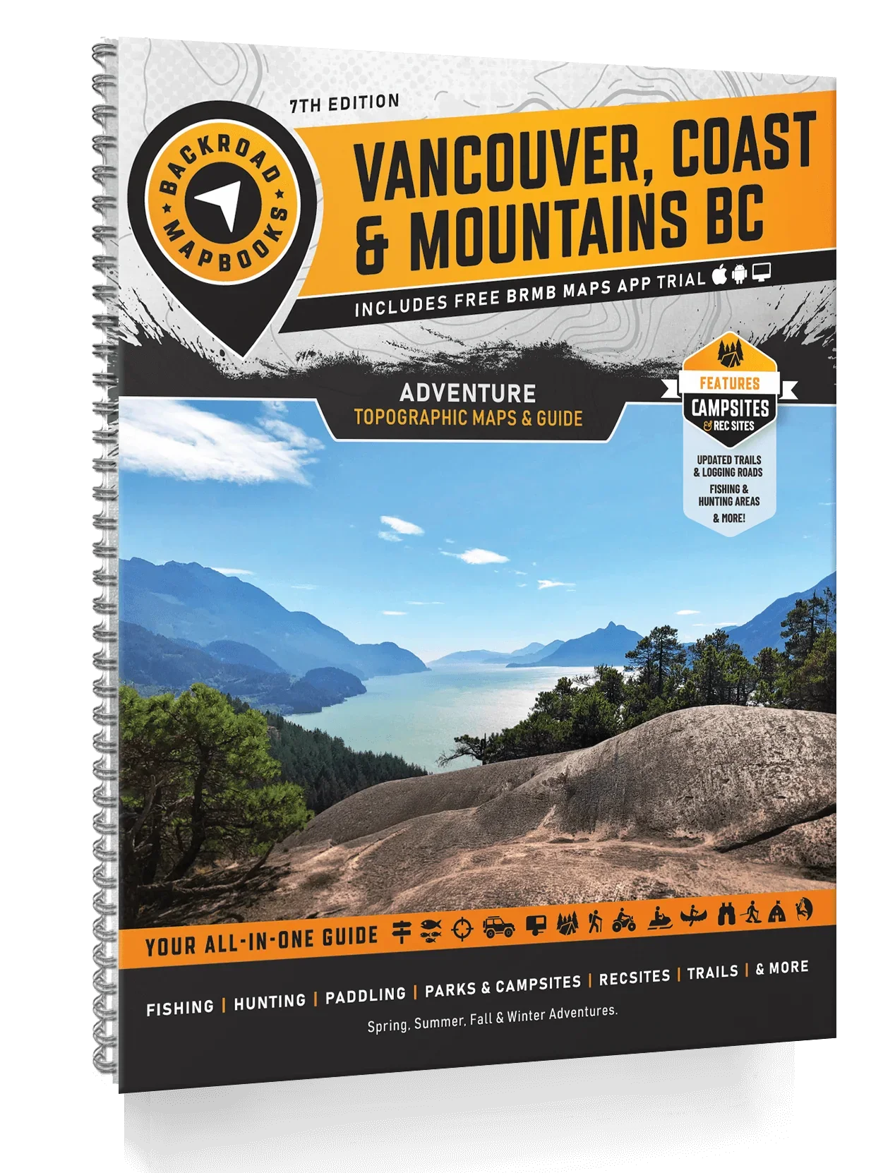 Backroad Maps Vancouver, Coast & Mountains BC Backroad Mapbook ...