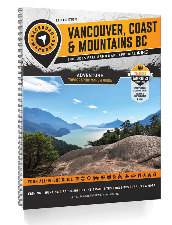 Backroad Maps Vancouver, Coast & Mountains BC Backroad Mapbook ...