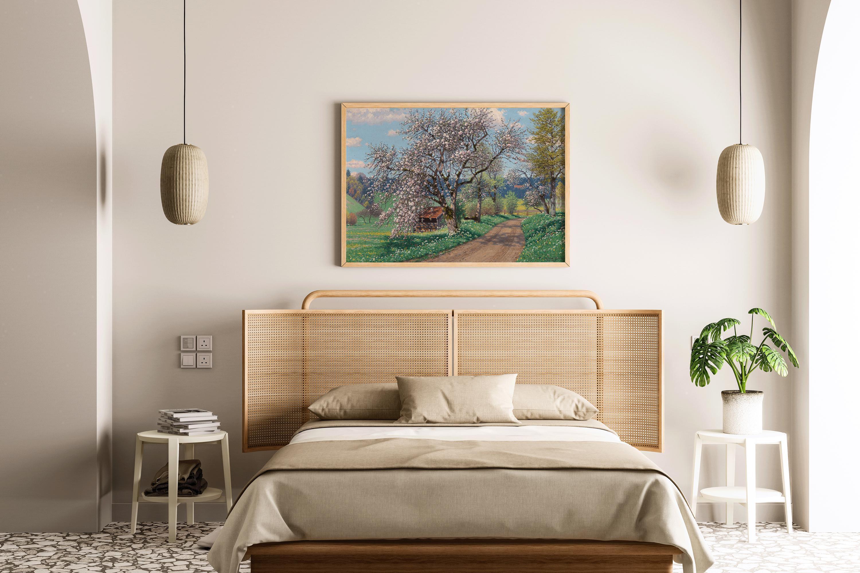 Fritz Müller-Landeck Spring Day Print: German Countryside Art ...