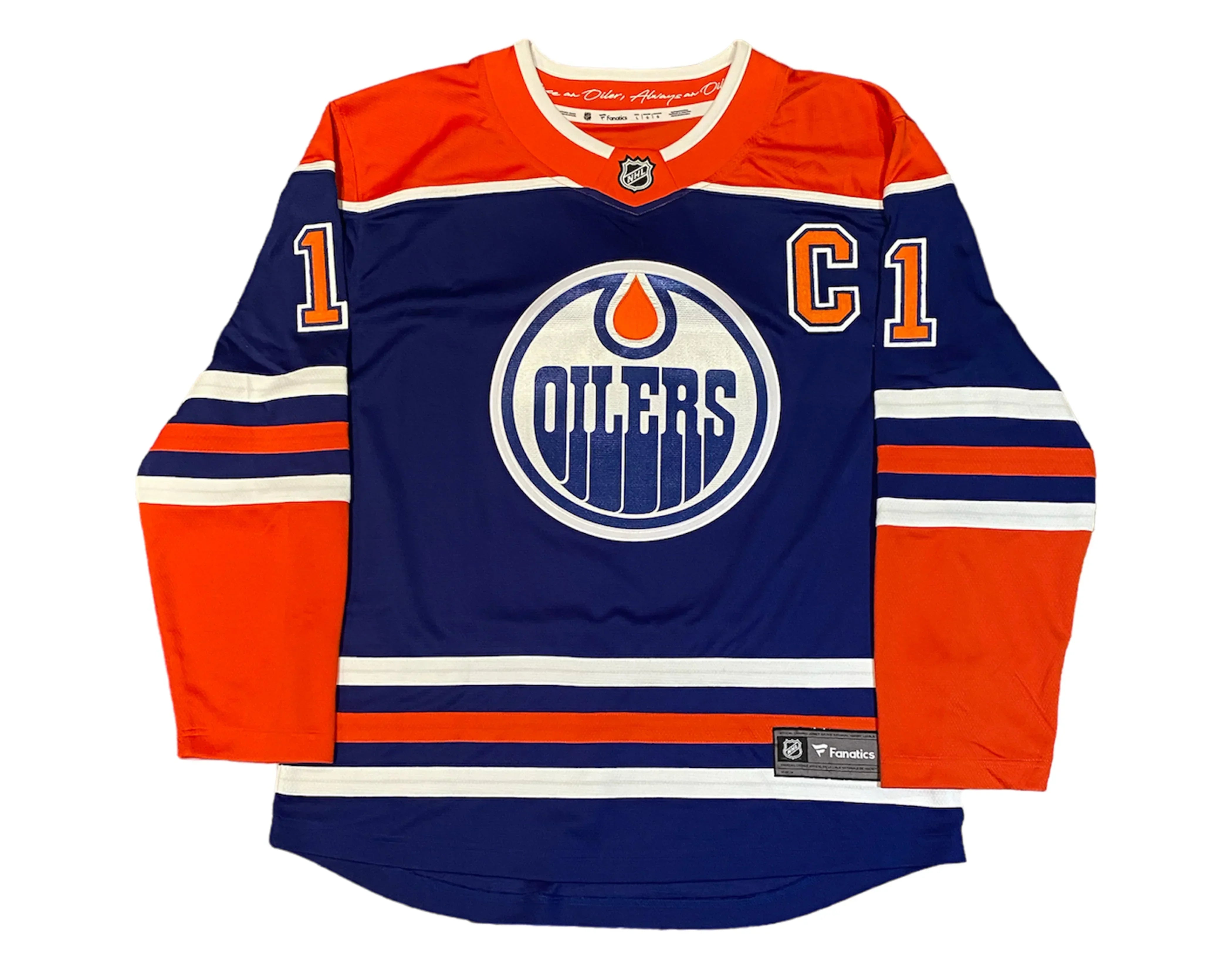 Mark Messier Autographed Edmonton Oilers Home Fanatics Jersey ...