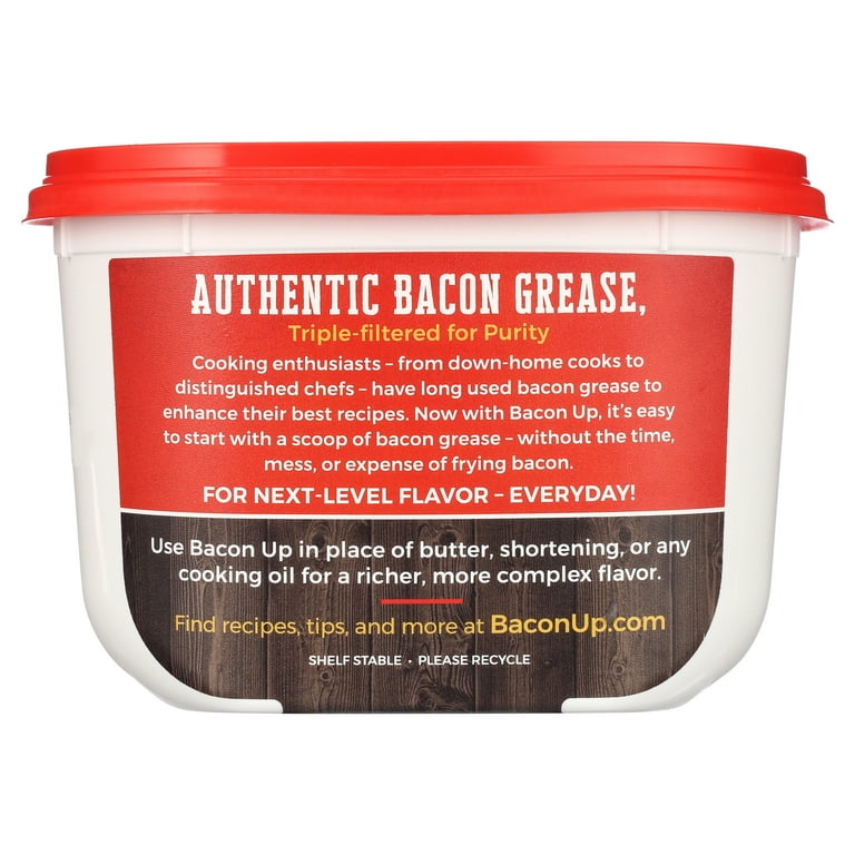 Bacon Up Bacon Grease, 14 oz Tub | Leapfrog Outdoor