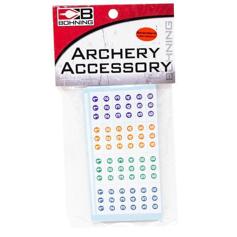 Bohning Archery Arrow Numbering Decal – Leapfrog Outdoor